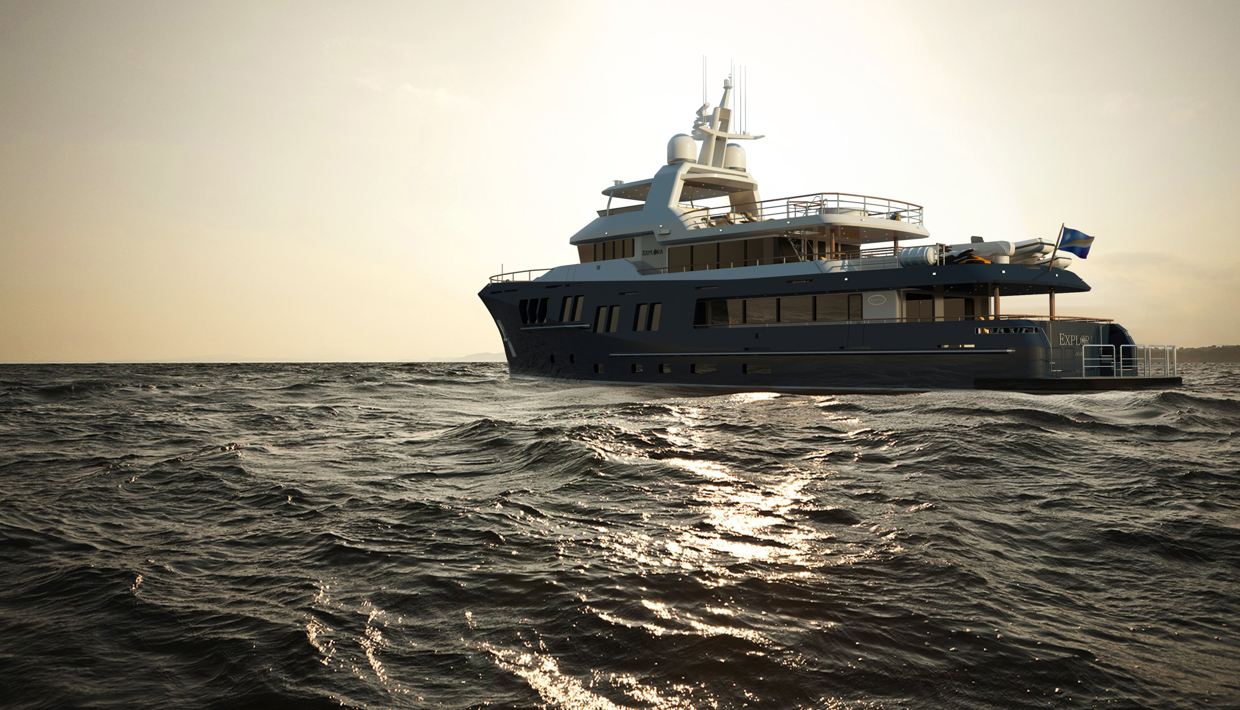 New design Bering 130 | Bering Explorer Superyachts over 24 meters