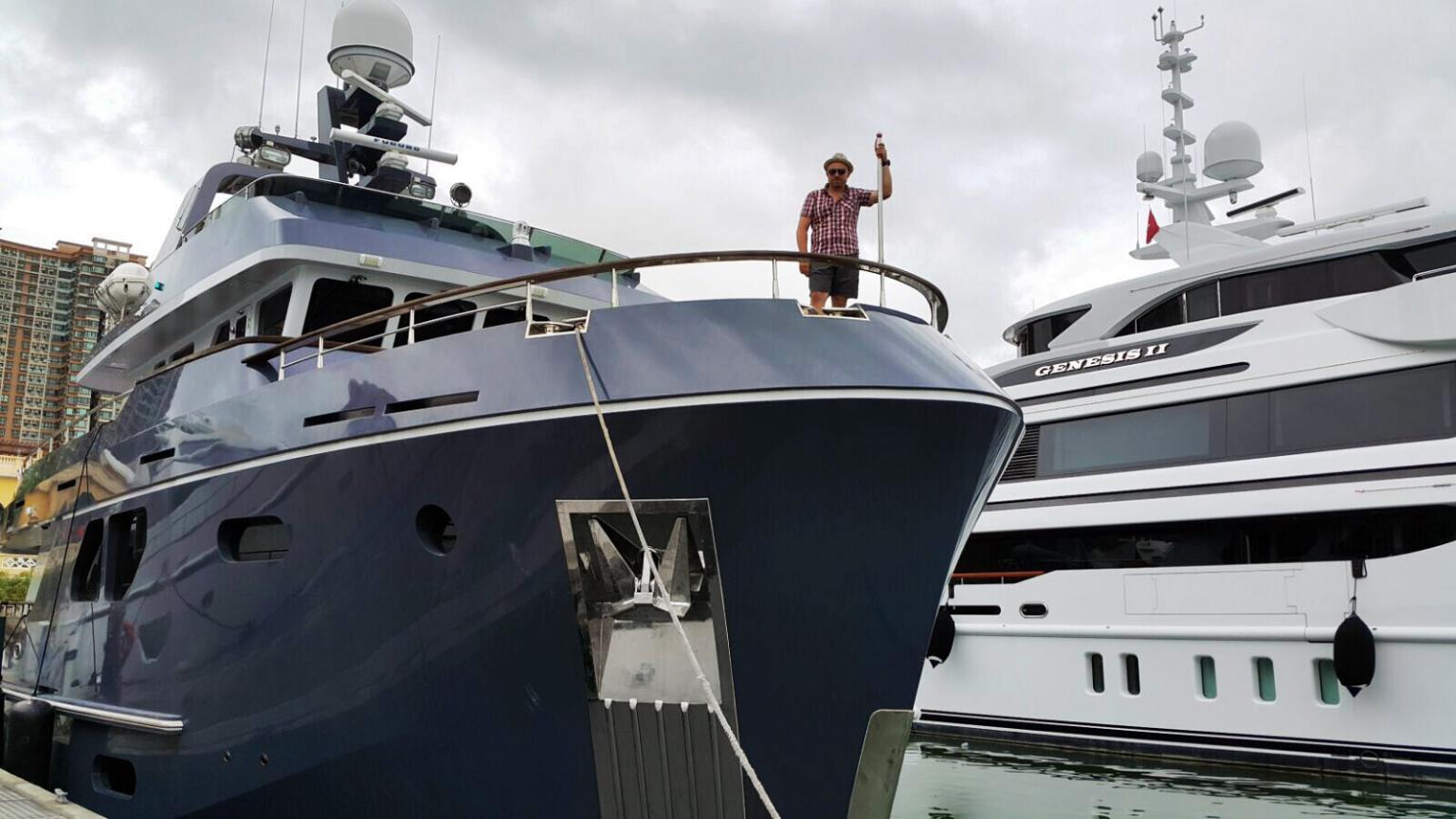 Bering 80 Veda on its way to the Mediterranean | Bering Yachts