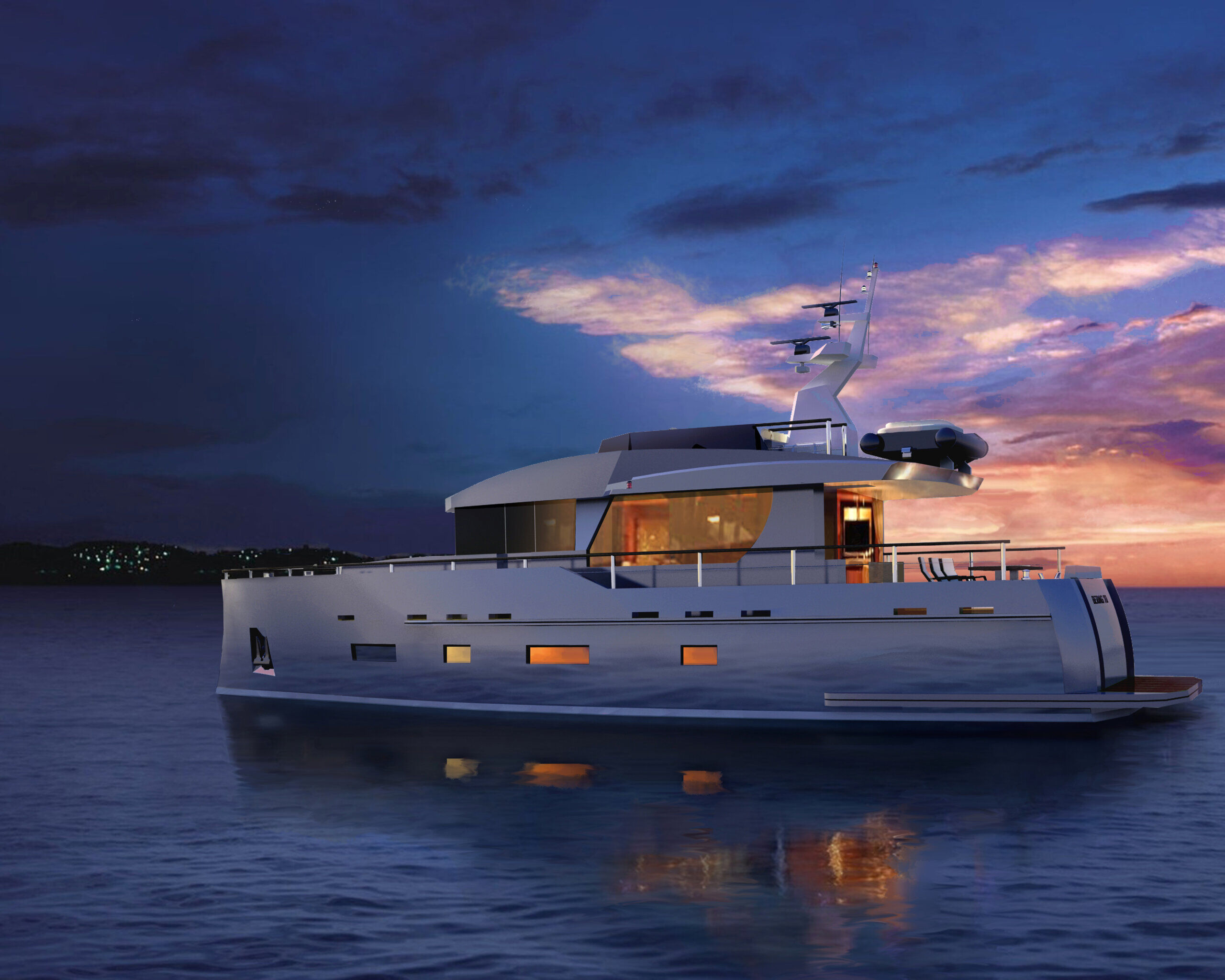 New built Bering 70 | Bering 78 Shallow Draft Explorer Superyacht