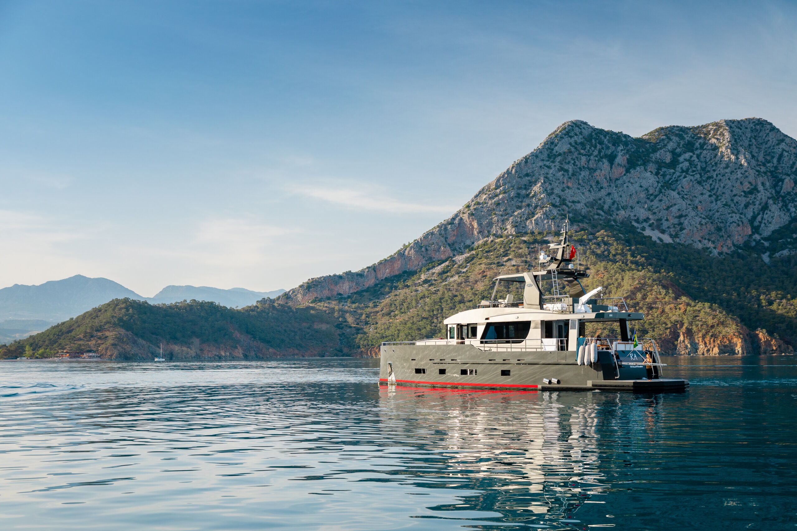 B78 steel luxury under 24m displacement boat | Bering Yachts