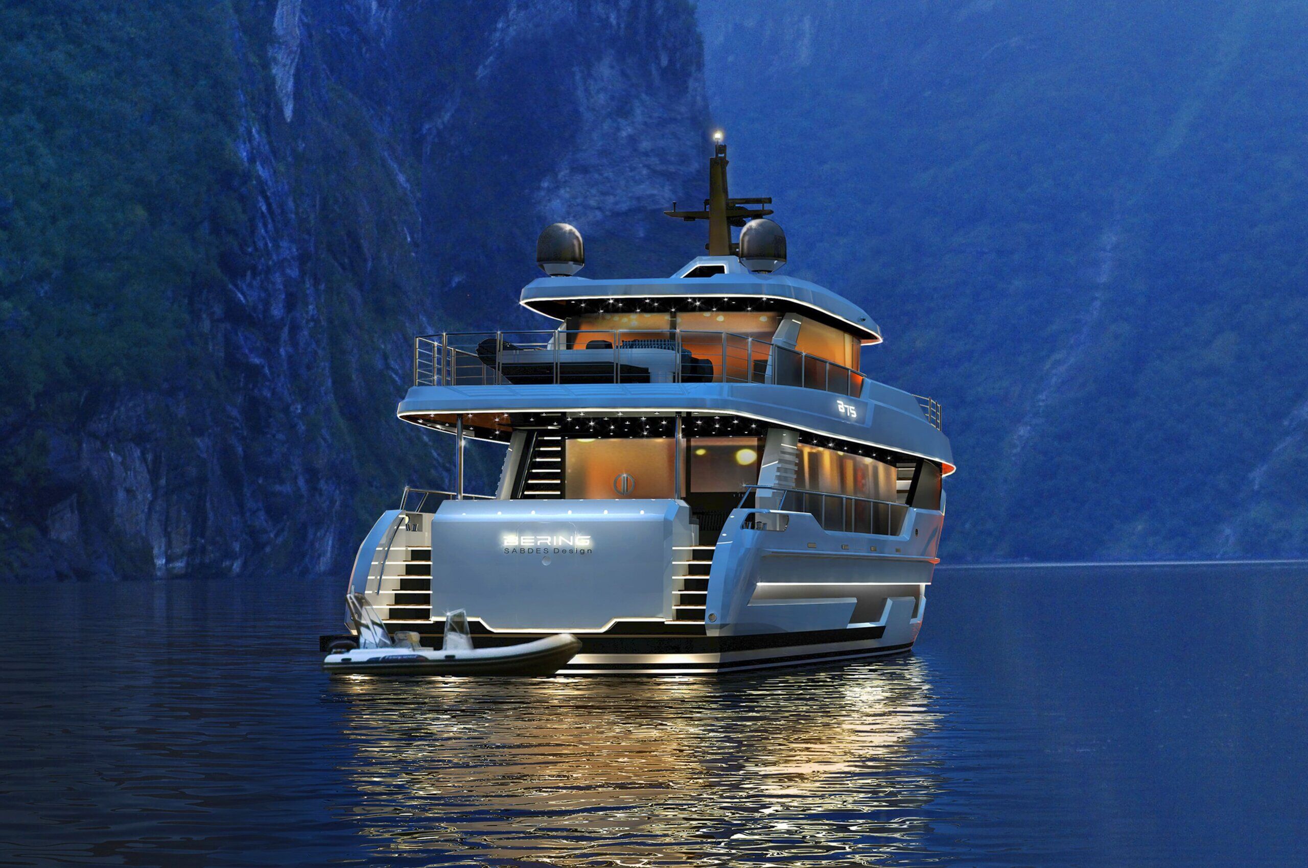 Bering 75 explorer trawler under-24 m yacht | Bering Yachts