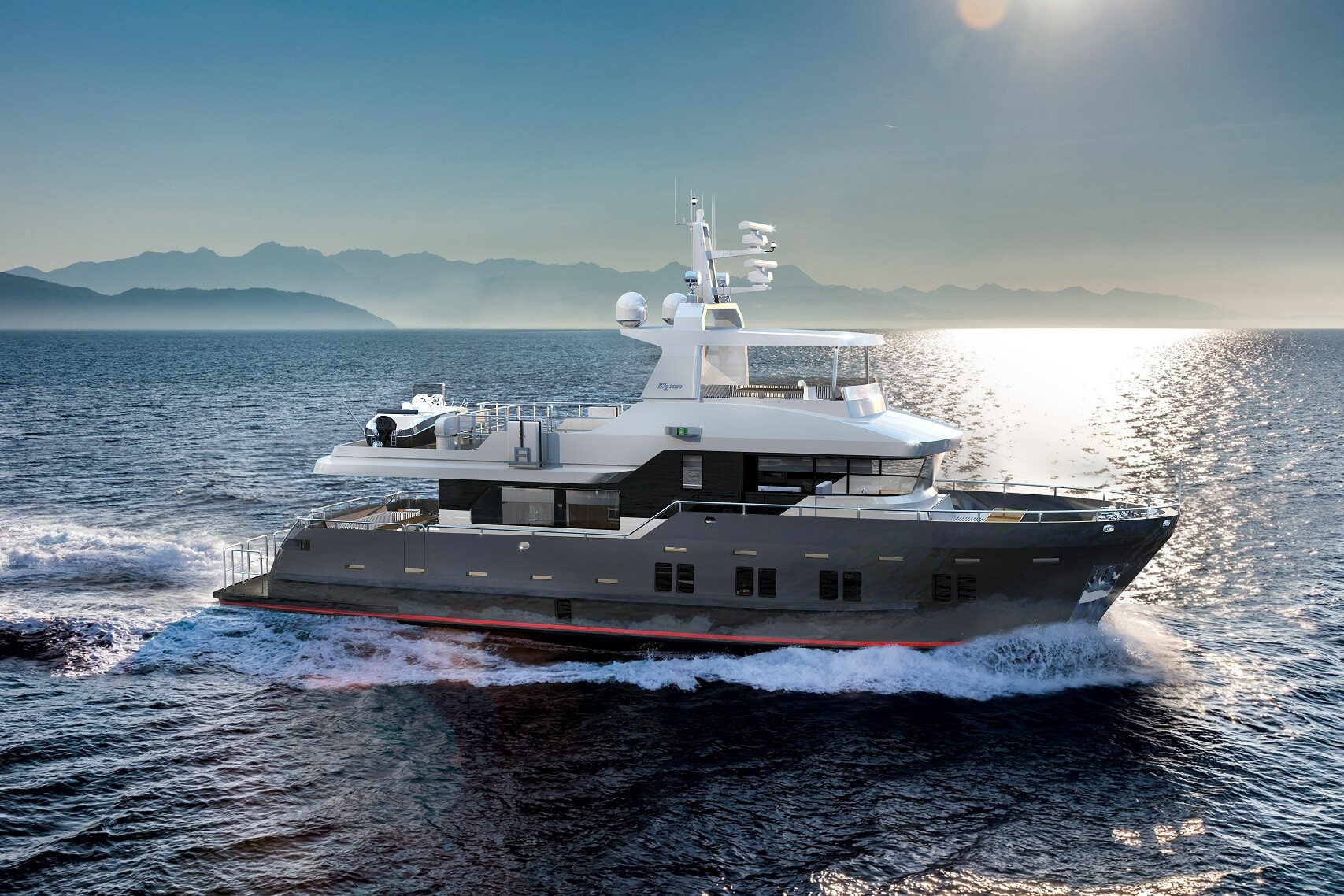 Under-24 meter steel Bering 72 Trawler Yacht | Bering Yachts