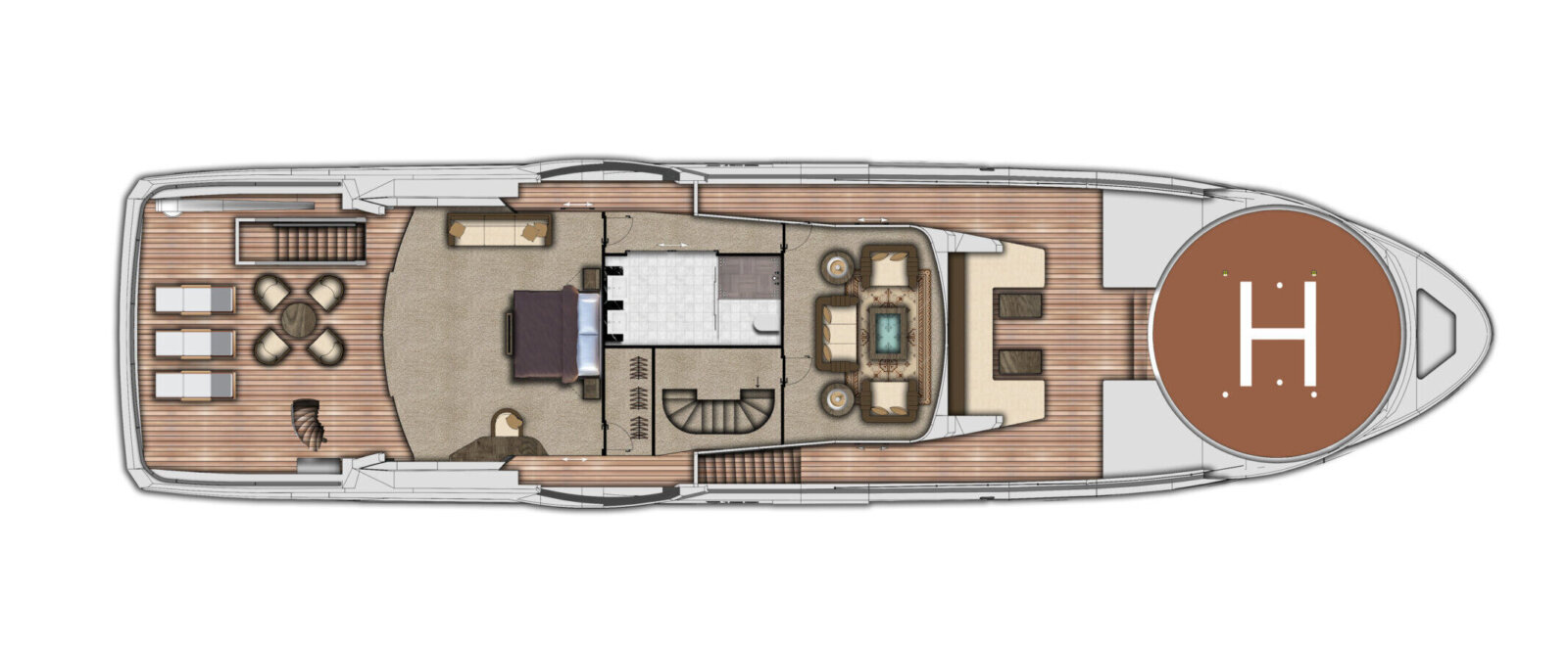 B120 Luxury steel explorer superyacht | Bering Yachts