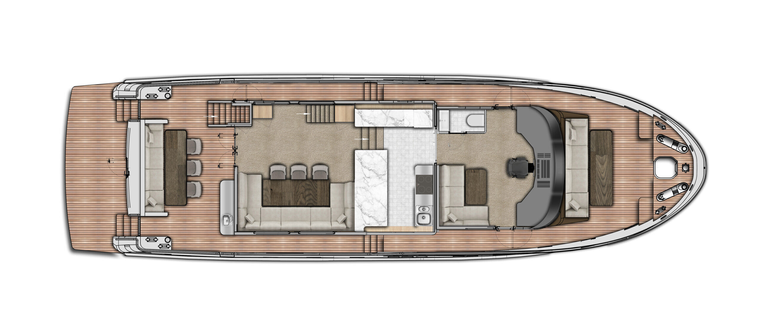 Under-24 meter steel Bering 72 Trawler Yacht | Bering Yachts