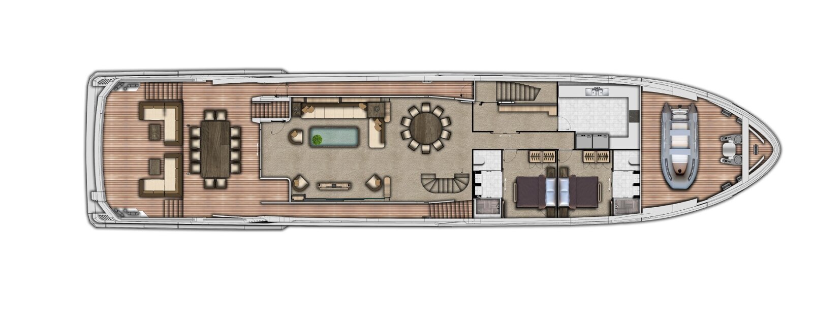 B120 Luxury steel explorer superyacht | Bering Yachts