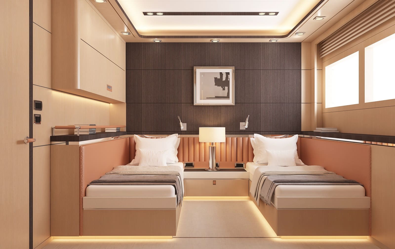 B145 hybrid steel full displacement superyacht | Bering Yachts