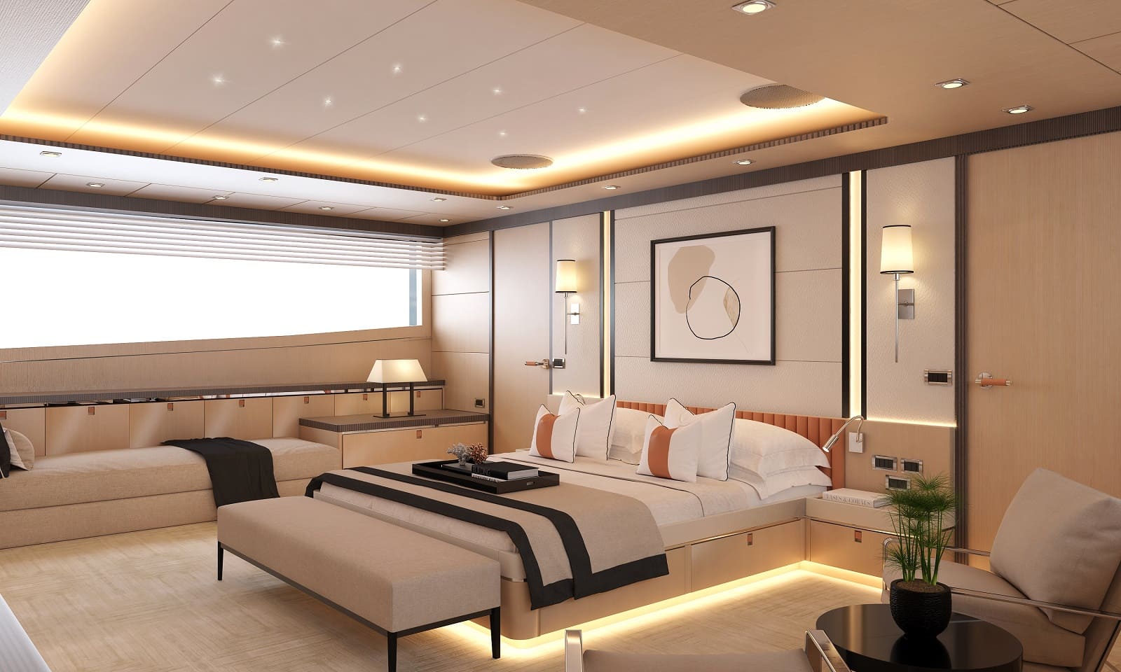 B145 hybrid steel full displacement superyacht | Bering Yachts