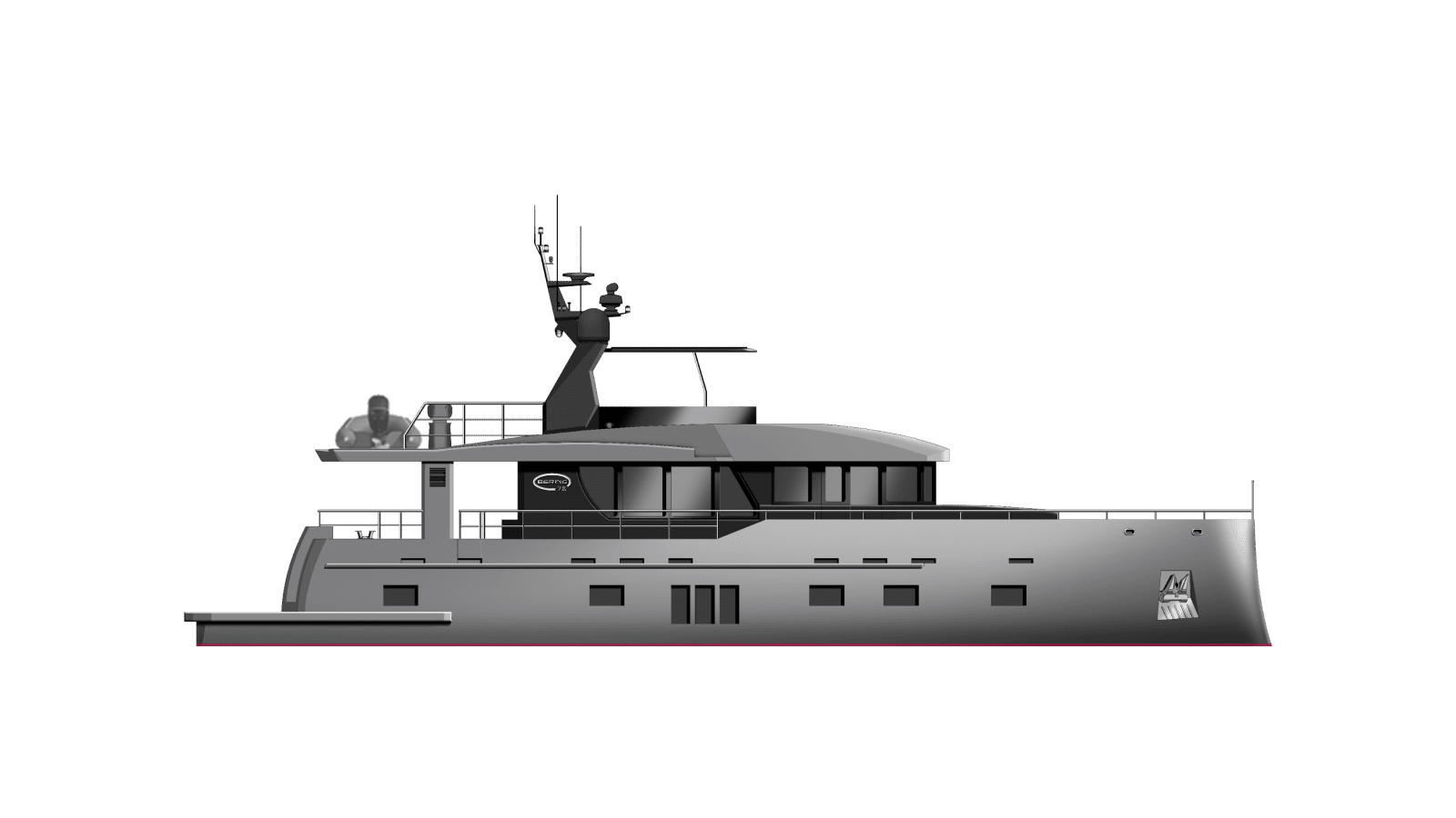 Steel Expedition Trawler Yacht Luxury Superyachts | Bering Yachts