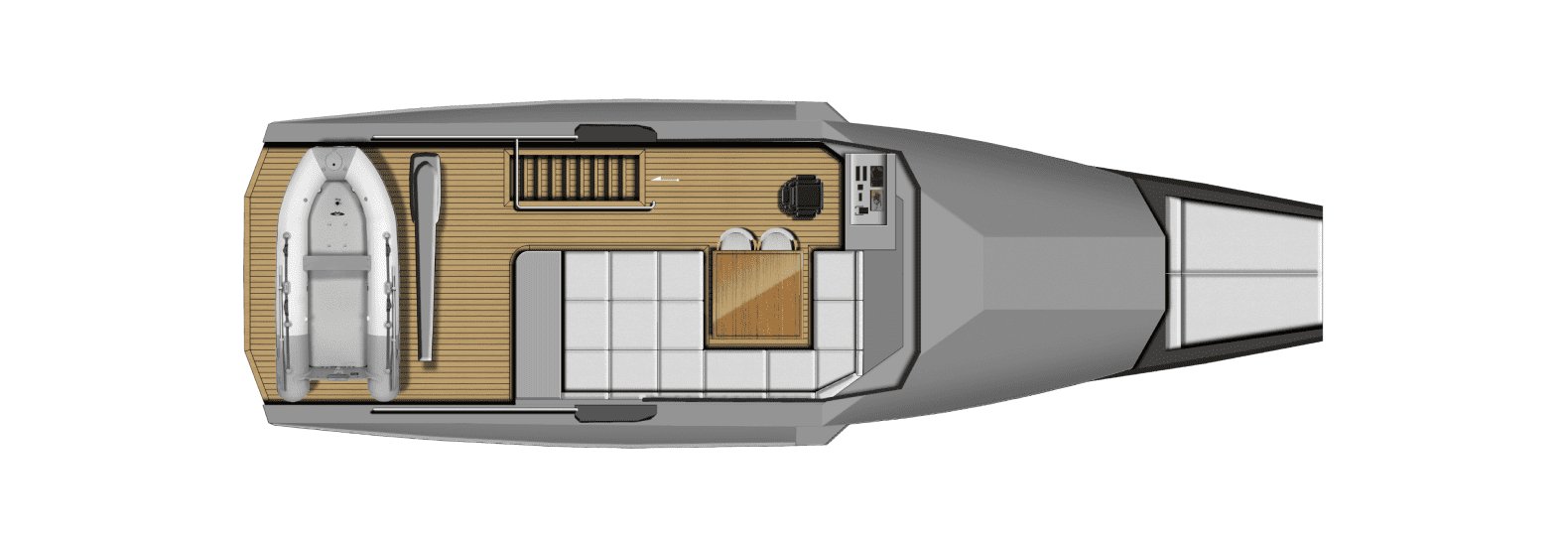 B70 Levanna steel under 24m displacement boat | Bering Yachts