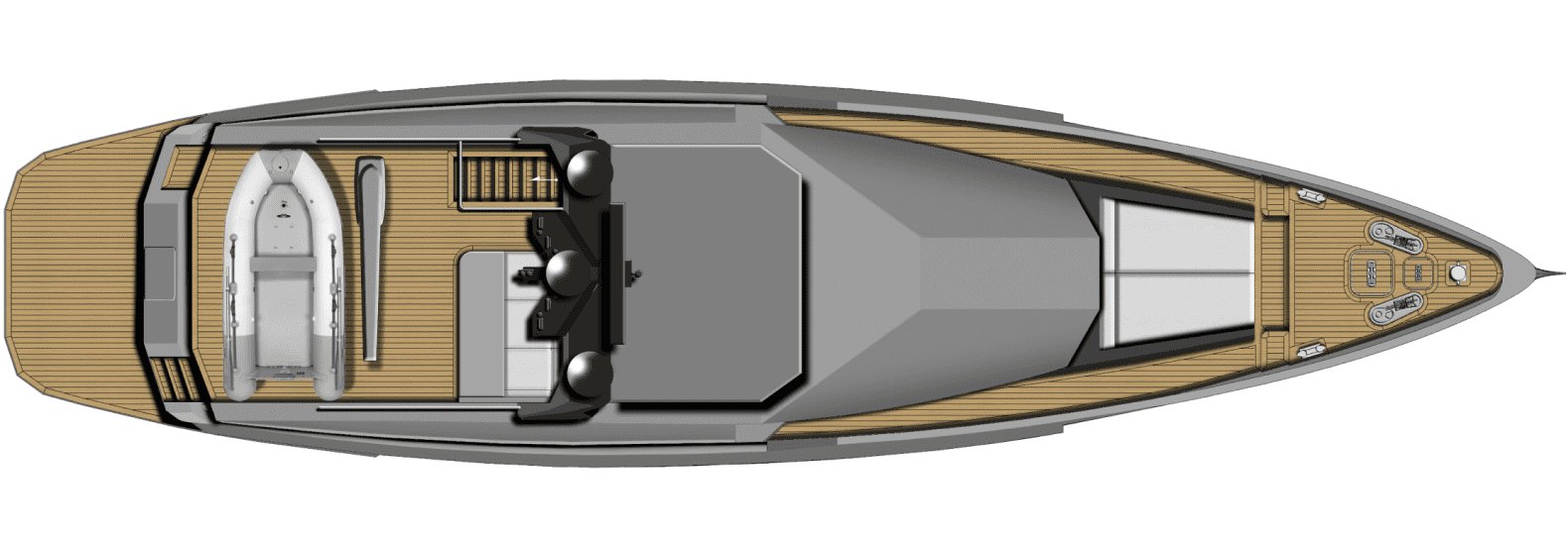 B70 Levanna steel under 24m displacement boat | Bering Yachts
