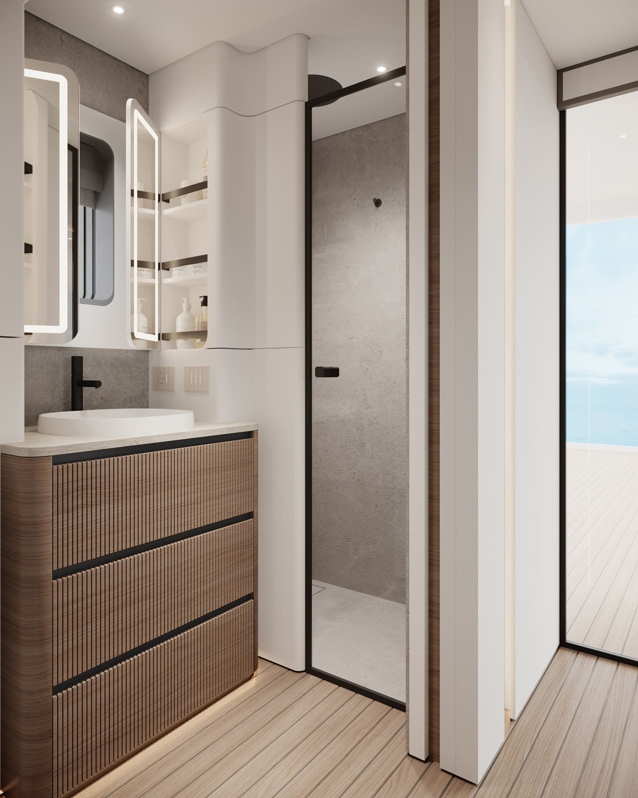 Bering 82 explorer trawler yacht In Build | Bering Yachts