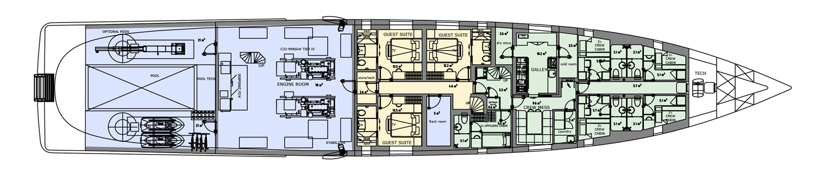 Bering 165 steel explorer ocean superyacht | Bering Yachts