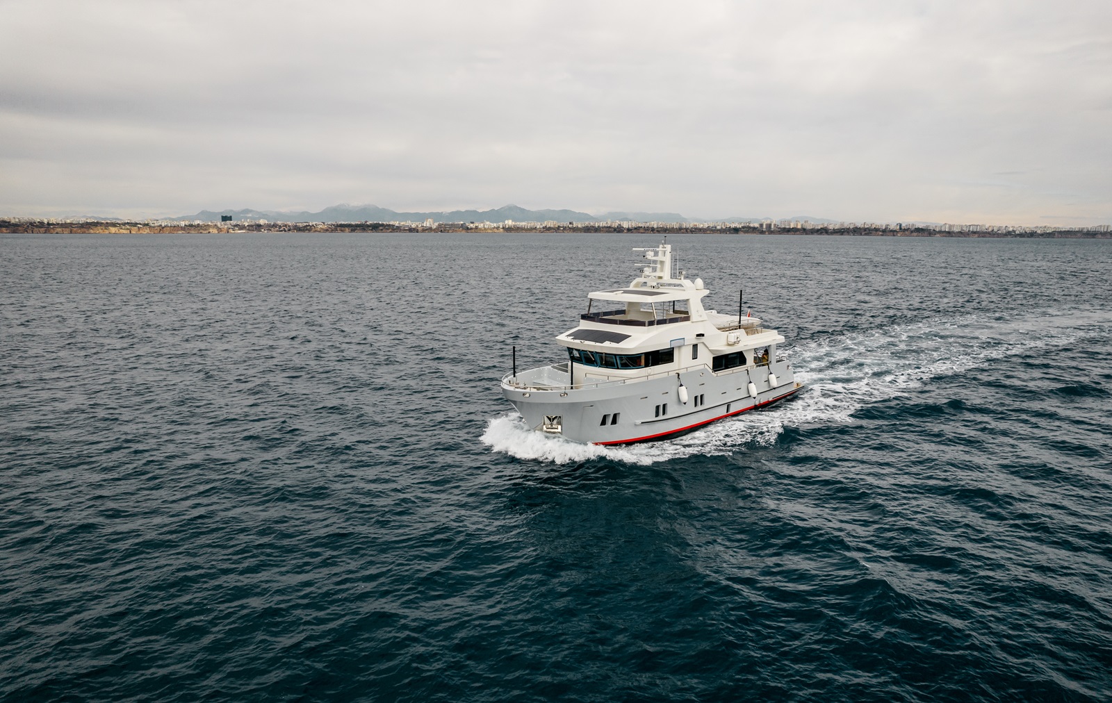 Under-24 meter steel Bering 72 Trawler Yacht | Bering Yachts