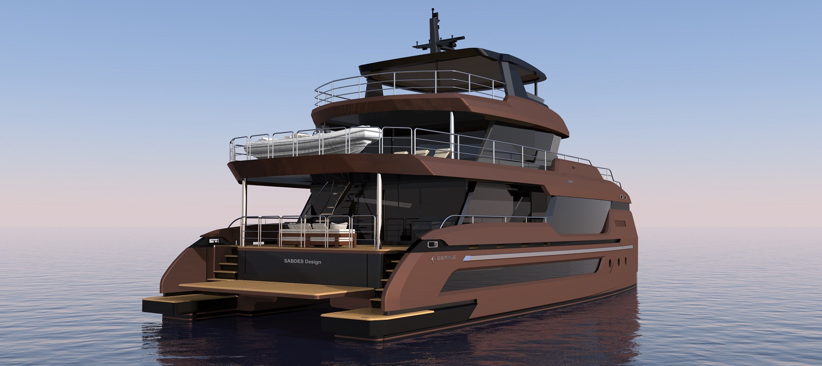 Bering Catamaran BC80 | Aluminium Expedition Long Range Catamaran