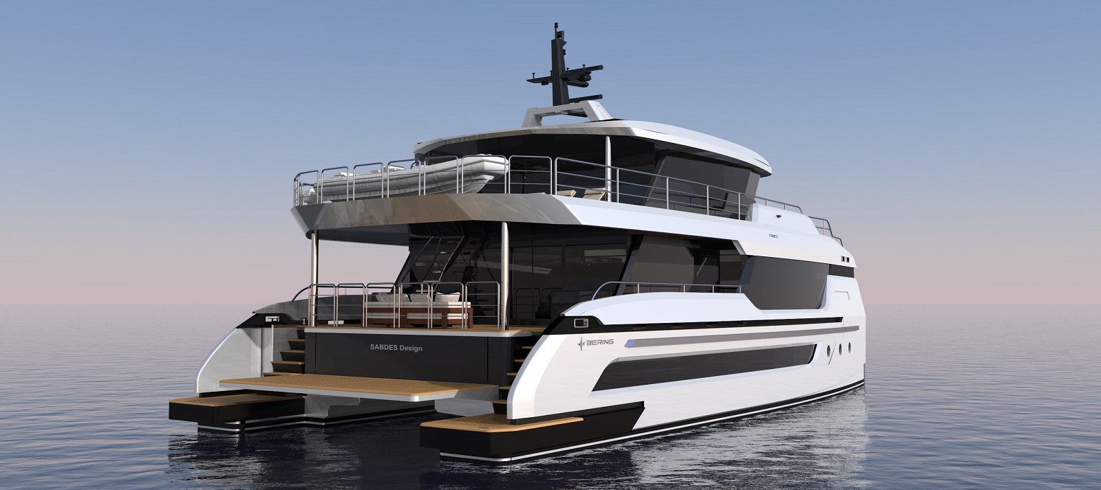 Bering Catamaran BC80 | Aluminium Expedition Long Range Catamaran