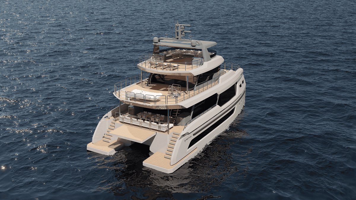 Bering Catamaran BC80 | Aluminium Expedition Long Range Catamaran