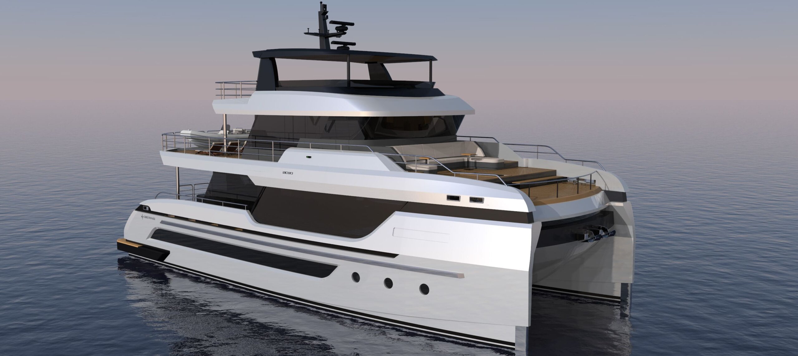 Bering Catamaran BC80 | Aluminium Expedition Long Range Catamaran