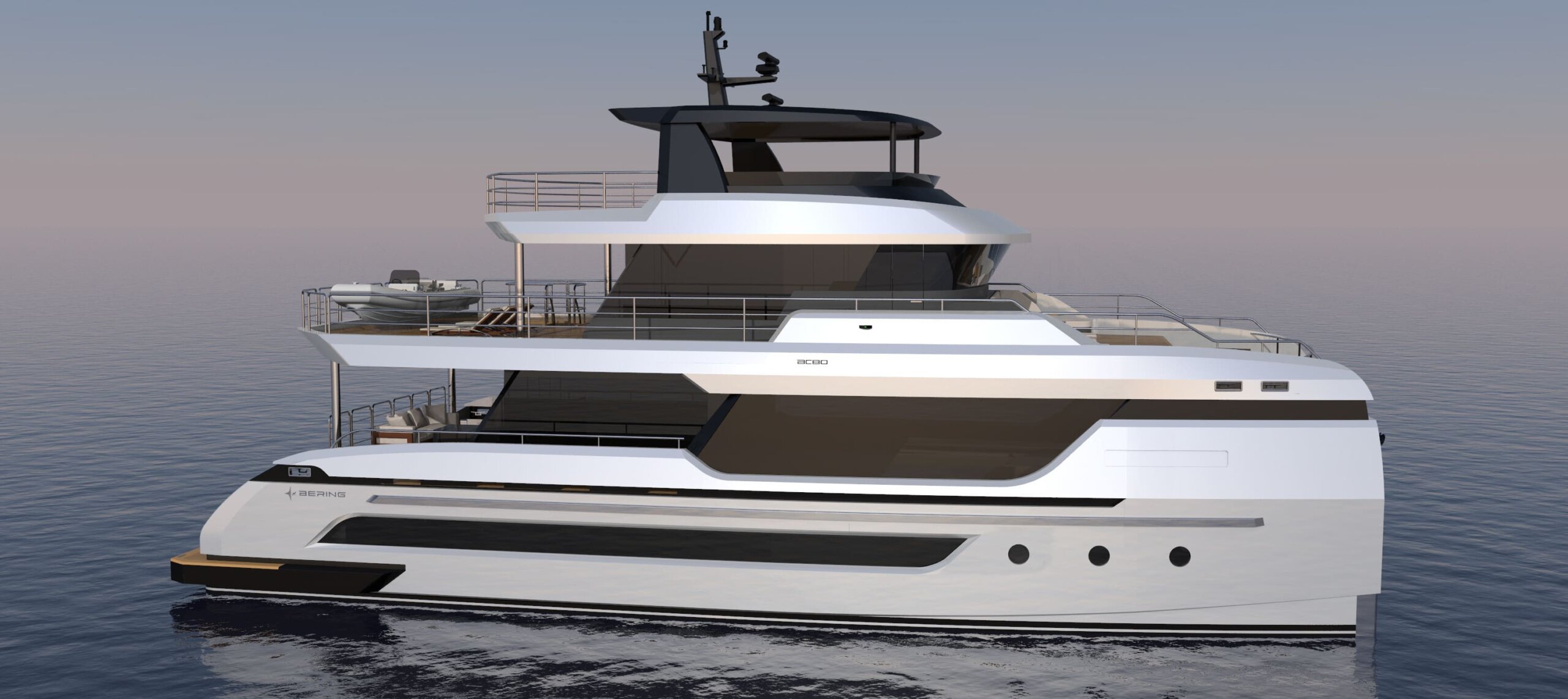 Bering Catamaran BC80 | Aluminium Expedition Long Range Catamaran