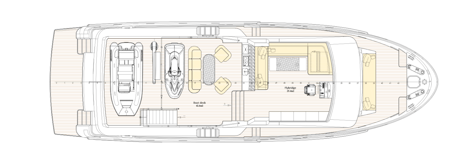 Under-24 meter steel displacement Yacht B77 | Bering Yachts